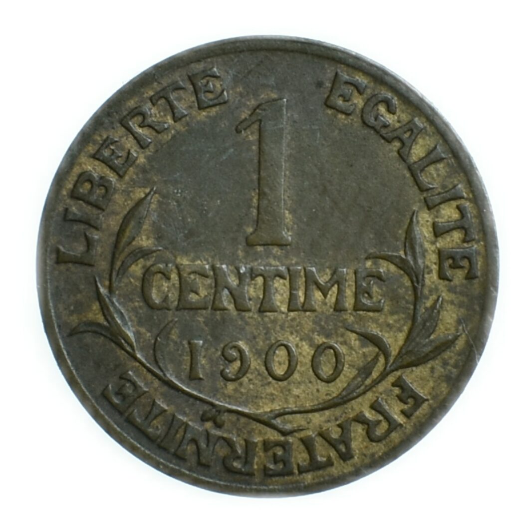 IIIième République - Un centime - 1900 - NumisAvenue - Monnaies ...